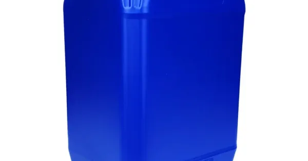 4,000 cc Industrial Blue Polyethylene Bottle