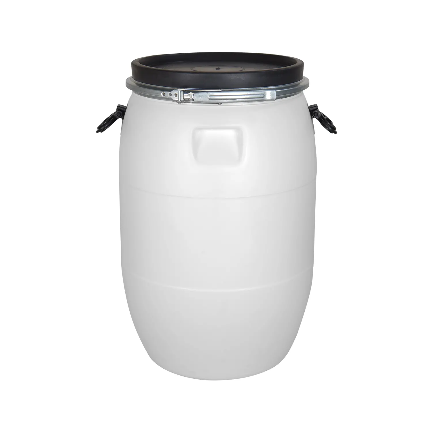 60,000 cc Ringed White Polyethylene Drum
